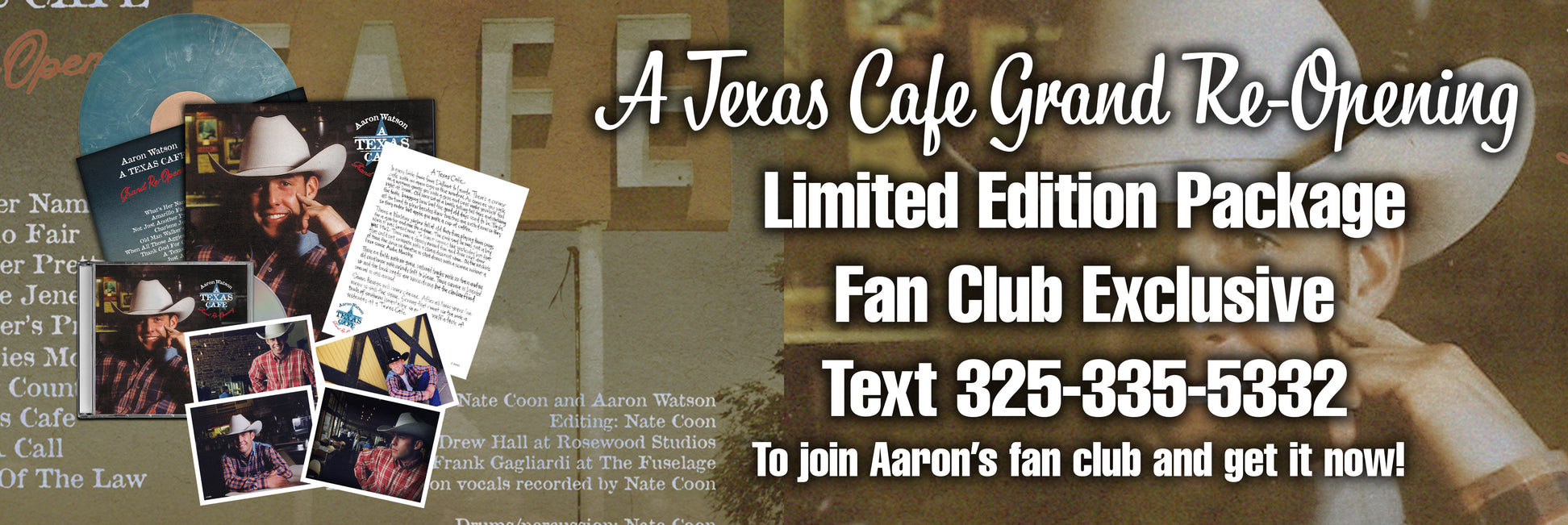 Aaron Watson Official Merch