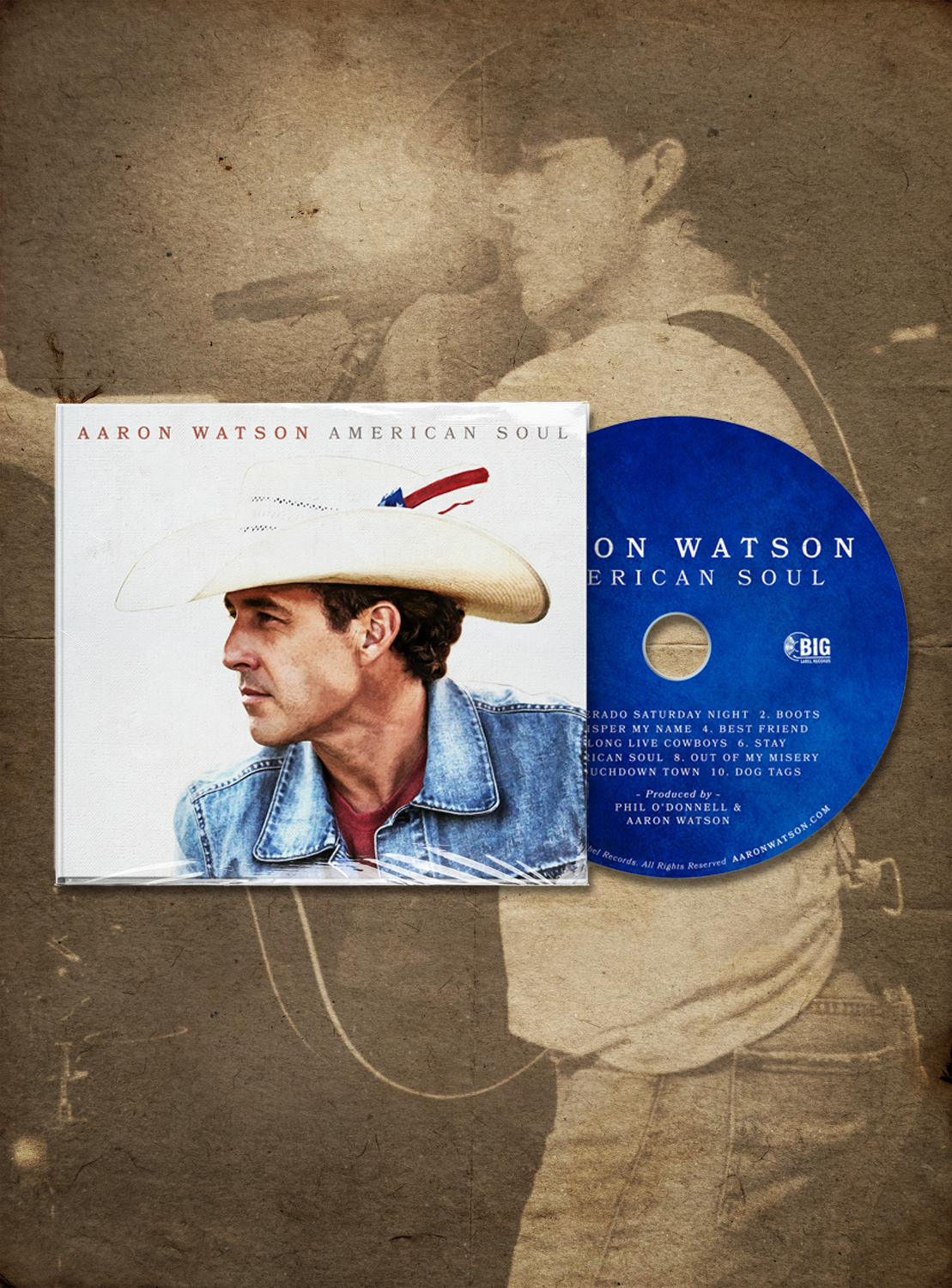 American Soul CD (2020) – Aaron Watson